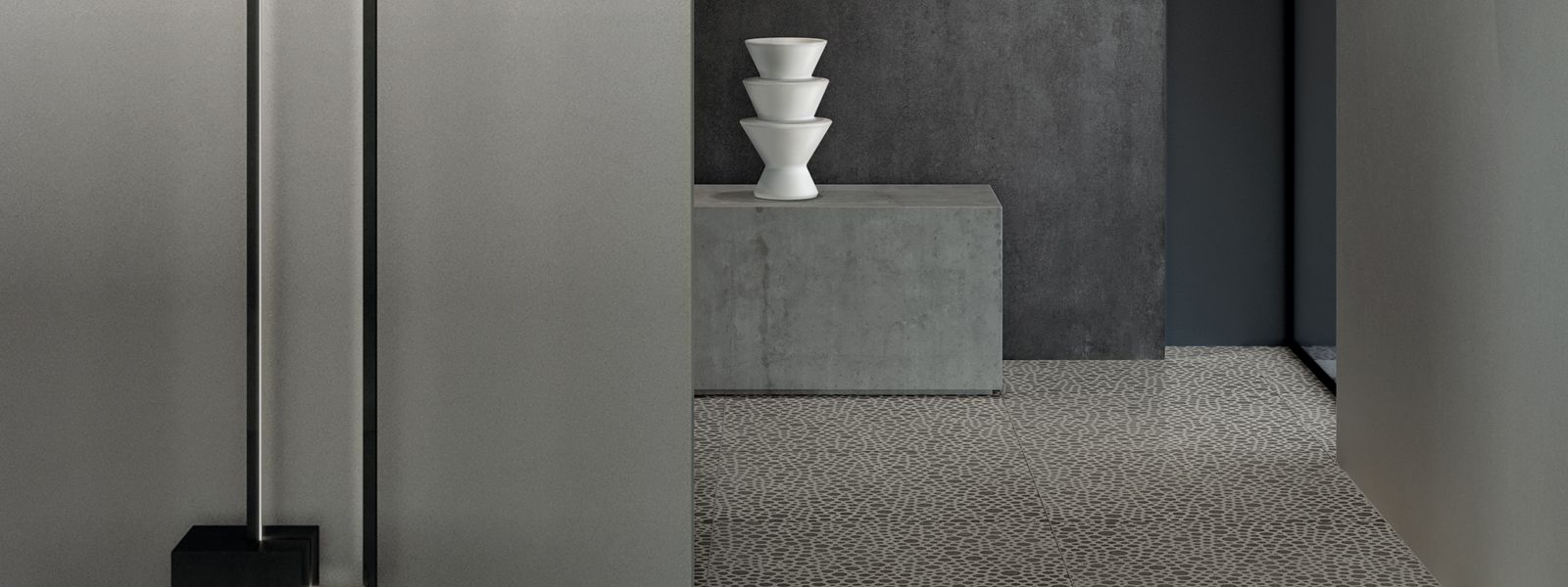 Organic Concrete Porcelain Tile | Creative Materials Corp