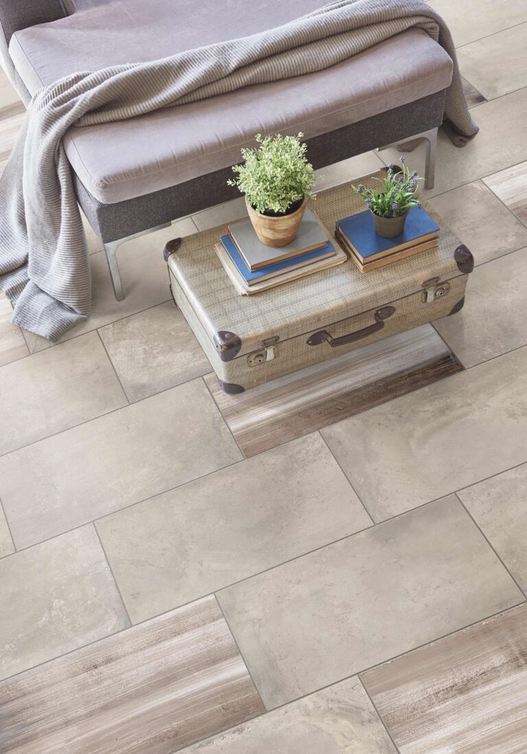 Stained Concrete Porcelain Tile for Commercial Spaces