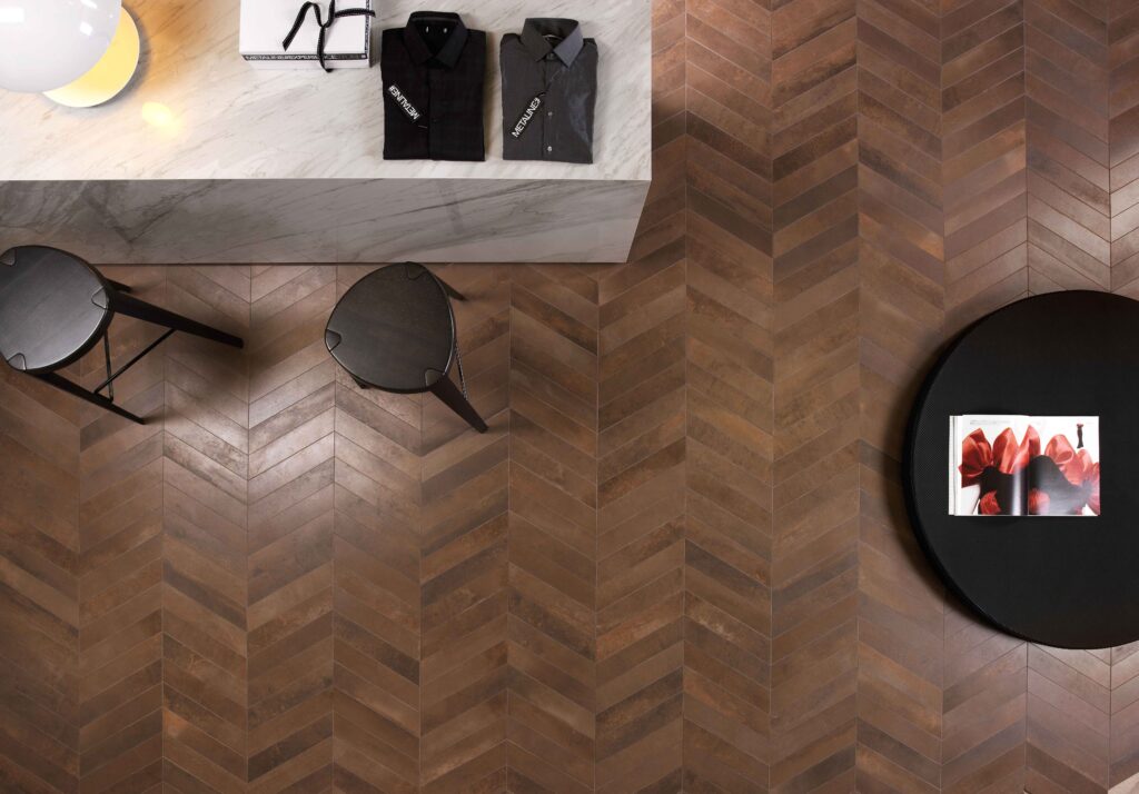 Metal Effects | Porcelain Tile | Creative Materials Corp