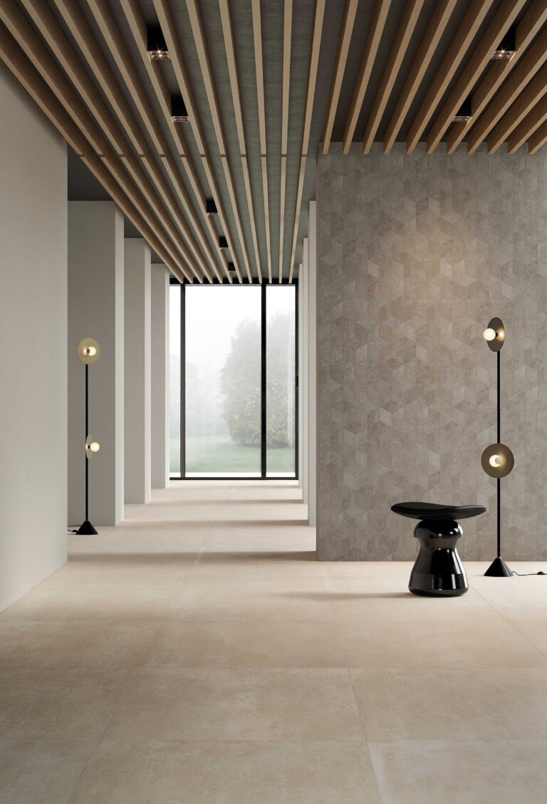 Organic Concrete Porcelain Tile | Creative Materials Corp