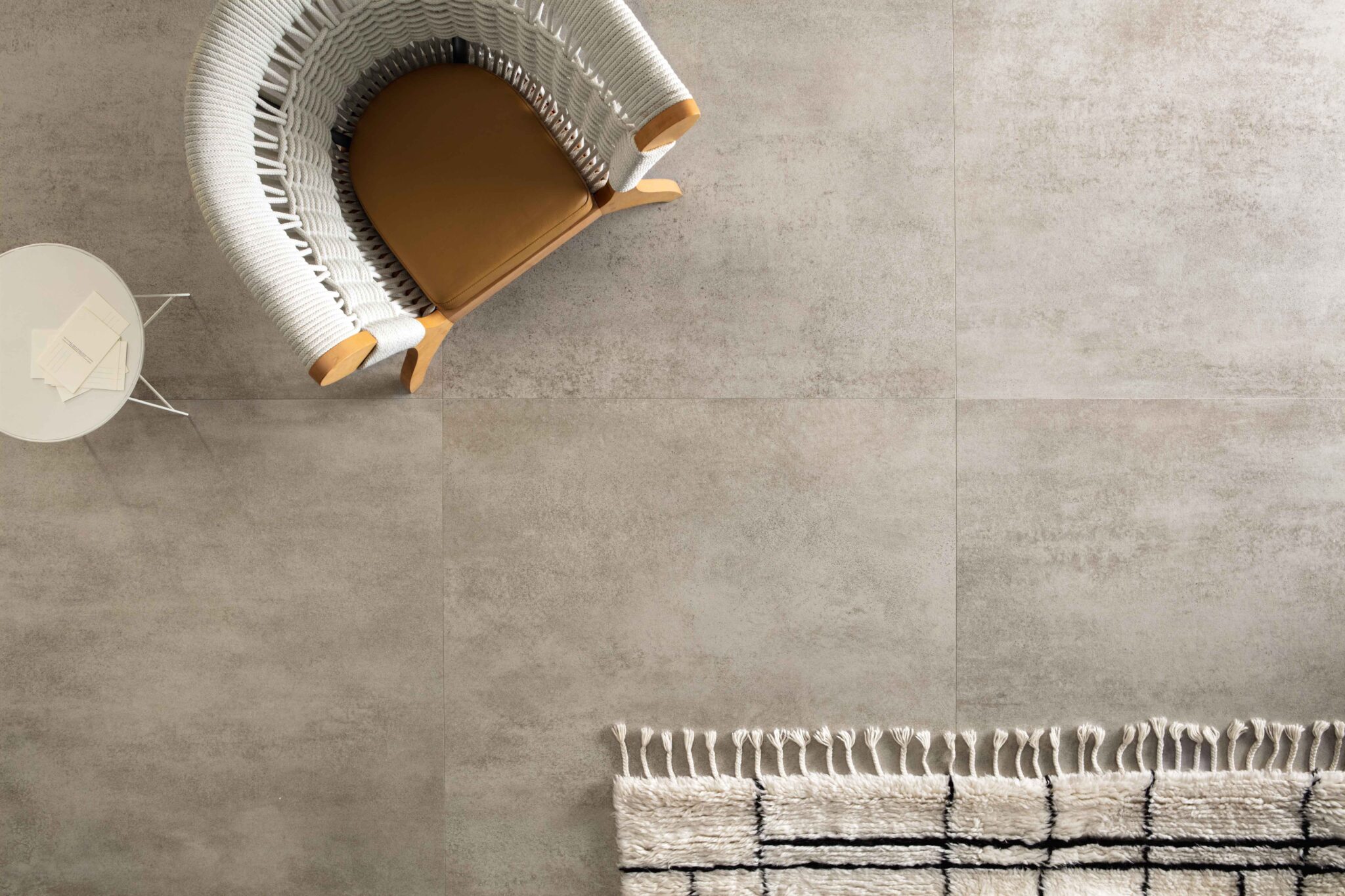 Organic Concrete Porcelain Tile | Creative Materials Corp