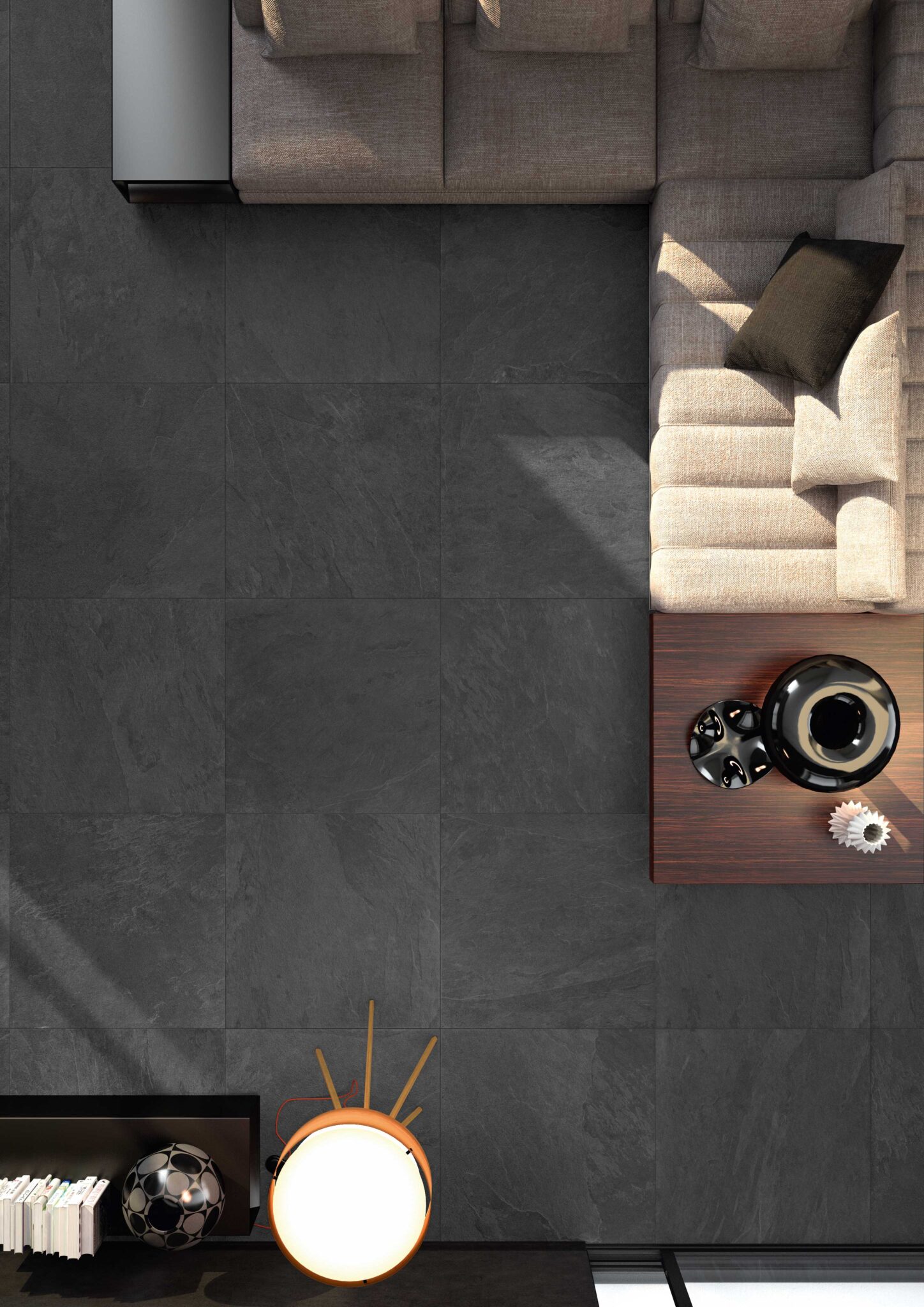 Cascade Slate Look Porcelain Tile | Creative Materials