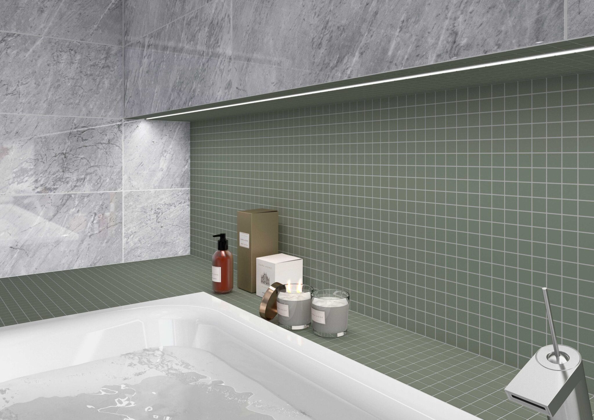 Pixel Porcelain Mosaics | Creative Materials Corporation