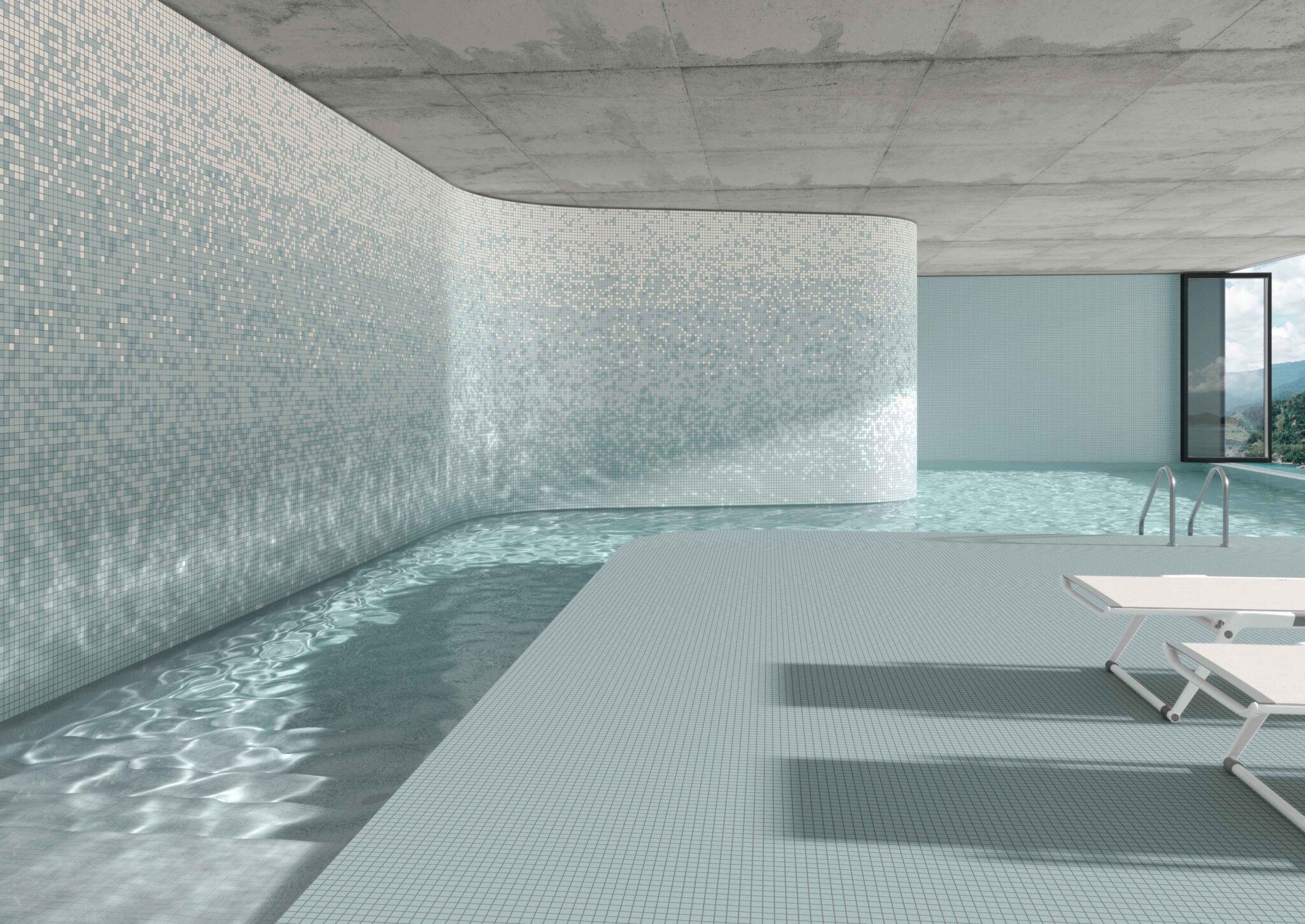 Pixel Porcelain Mosaics | Creative Materials Corporation