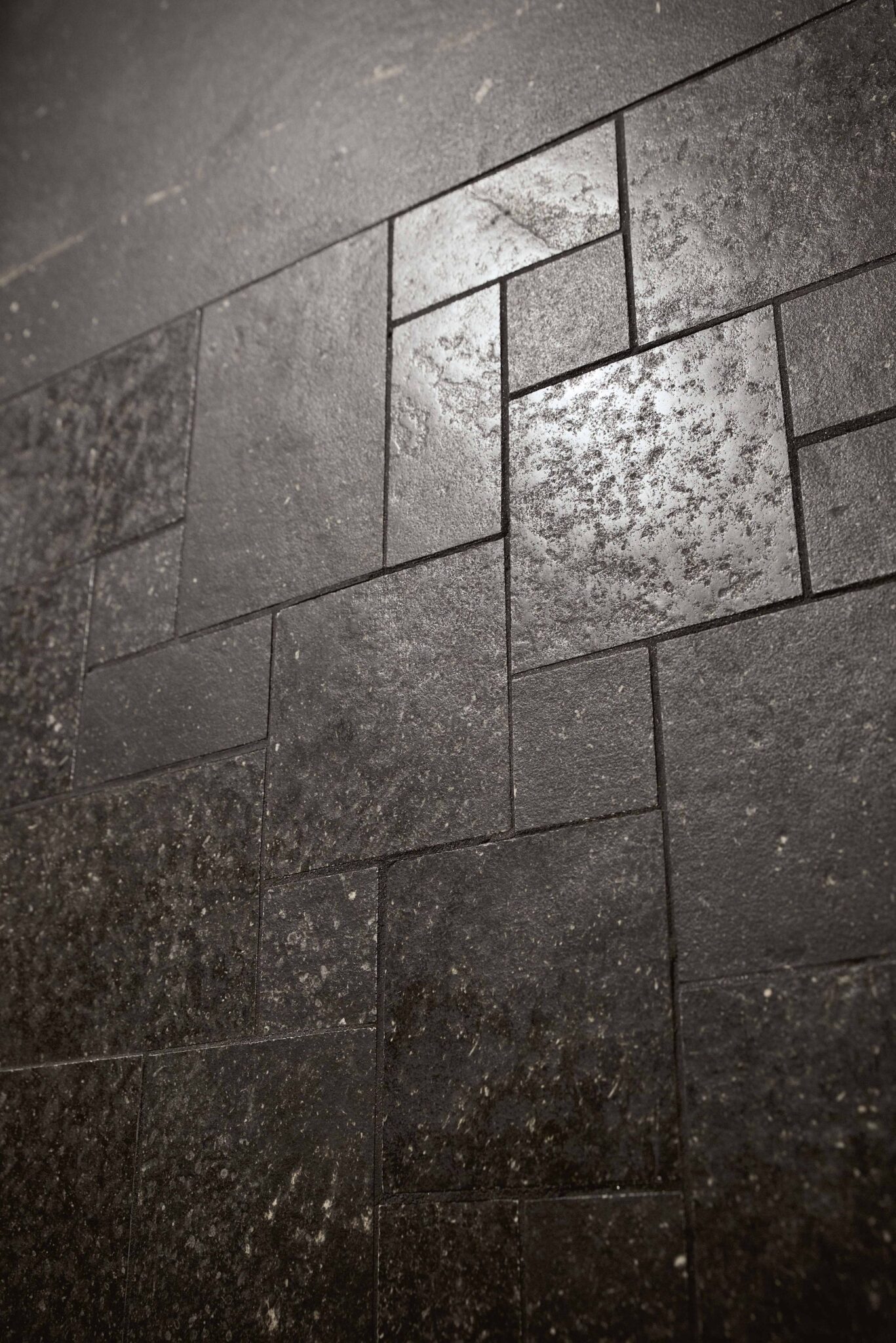 Asphalt Rock A Porcelain Tile | Creative Materials Corp
