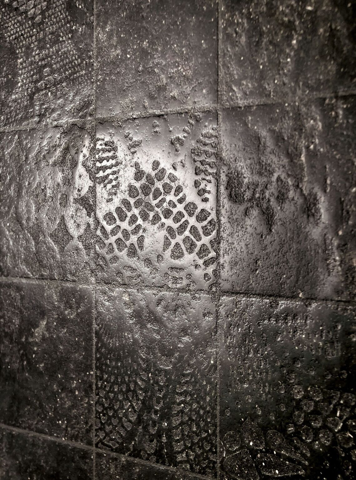 Asphalt Rock A Porcelain Tile | Creative Materials Corp