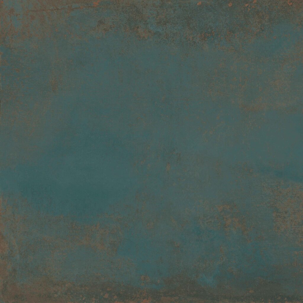 Sheen Gauged Porcelain Tile with Metallic Rust Effects