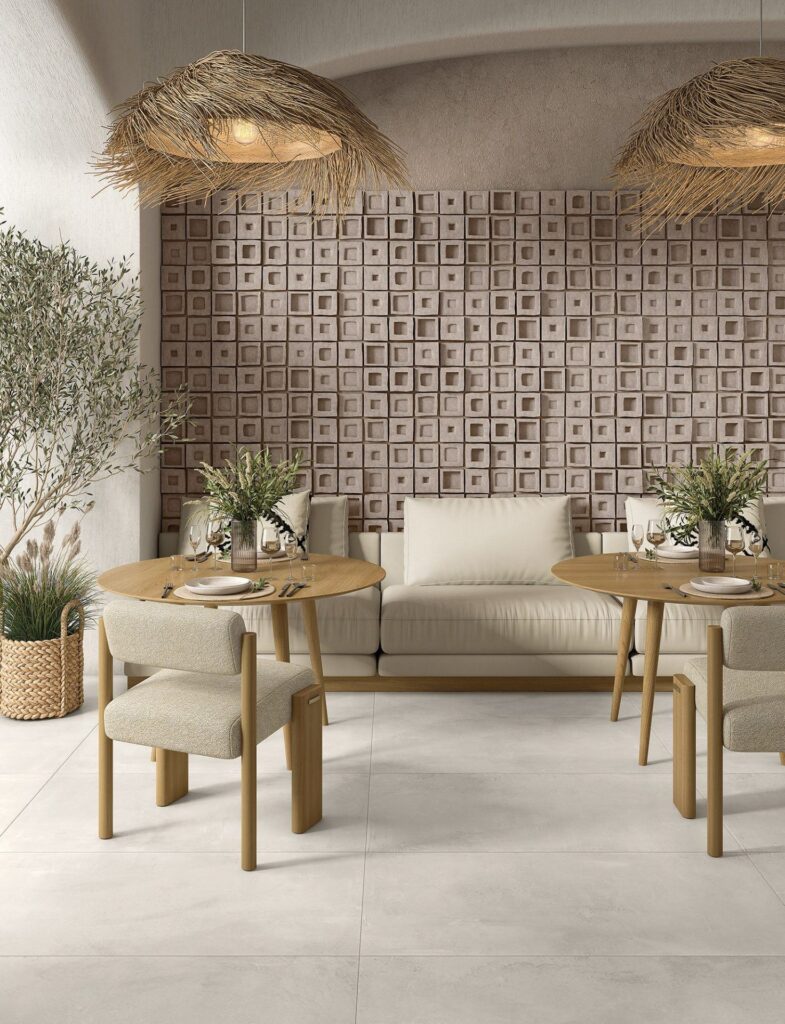 Chalk Tile: Subtle Mediterranean Tones and Textures