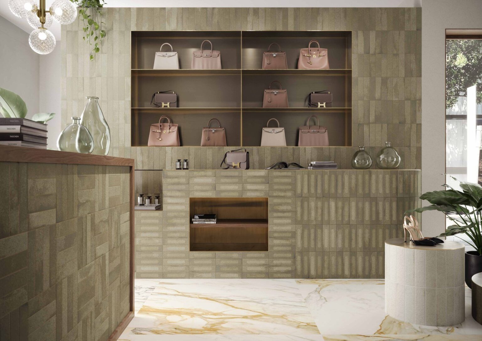 Cotto Brick Porcelain Tile with Handmade Brick Aesthetic