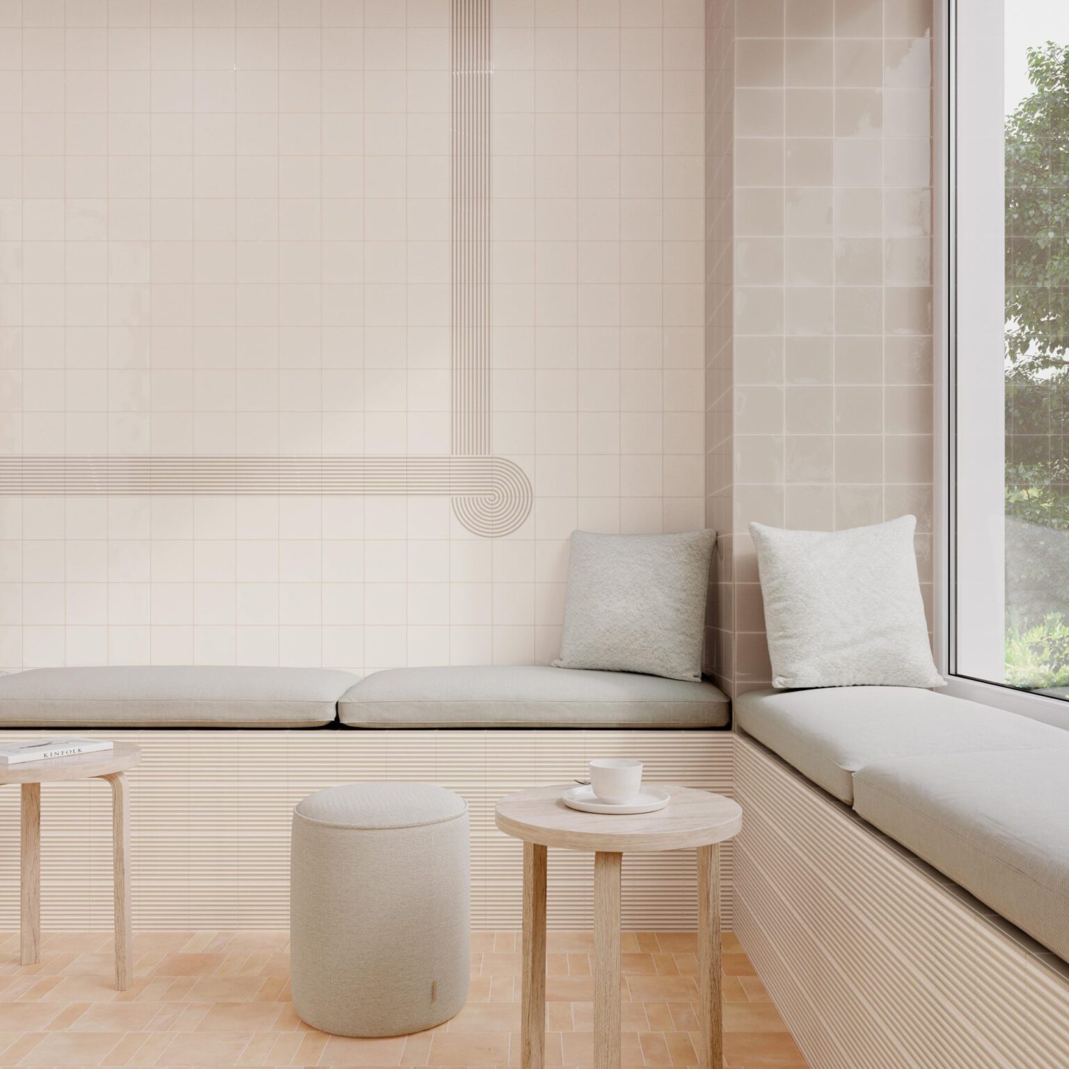 Spin Ceramic Wall Tile | Creative Materials Corporation