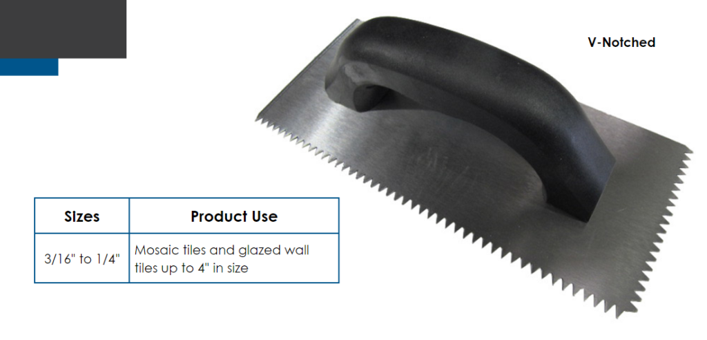 Why the Right Trowel Matters for Successful Tile Installation