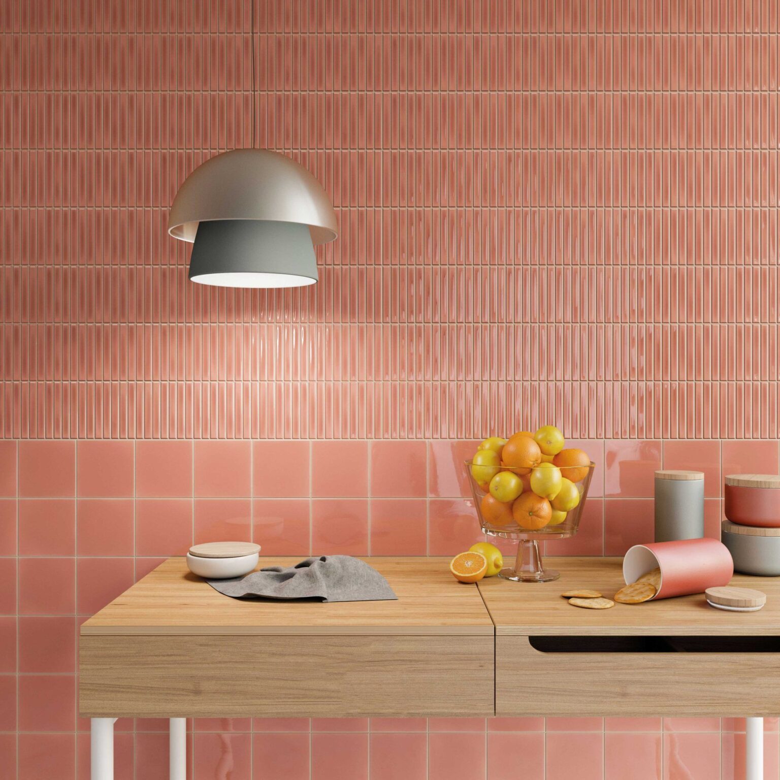 Stacked Ceramic Wall Tile | Creative Materials Corporation