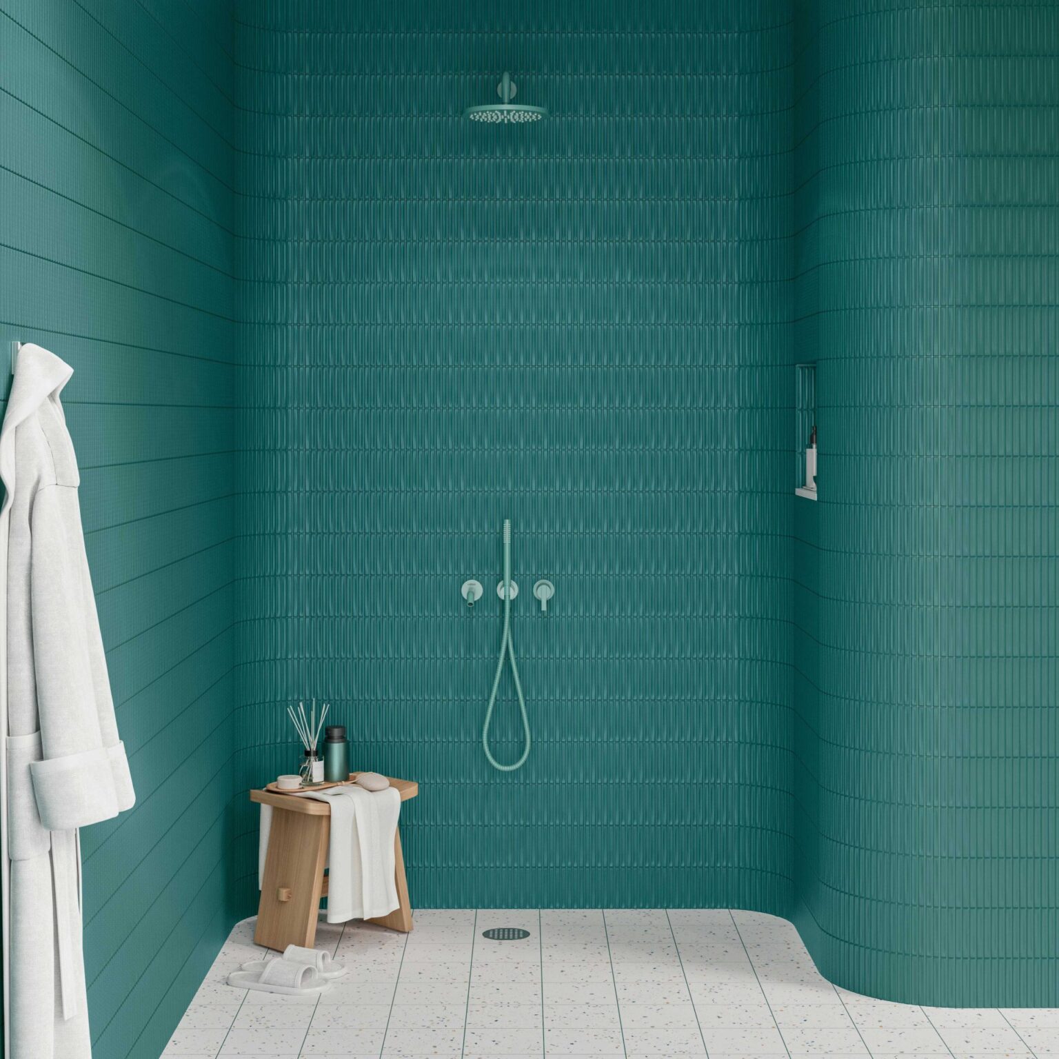 Stacked Ceramic Wall Tile | Creative Materials Corporation