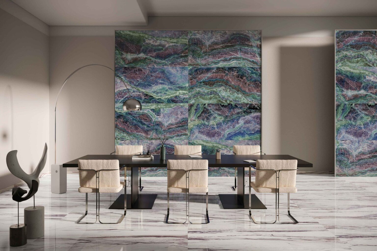 Exotic Stone Tile: Luxury Onyx and Marble in Vivid Colors