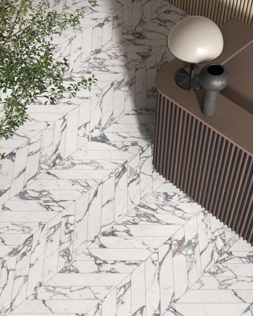 Luxurious Extravaganza Porcelain Tile: Capturing Marble Charm