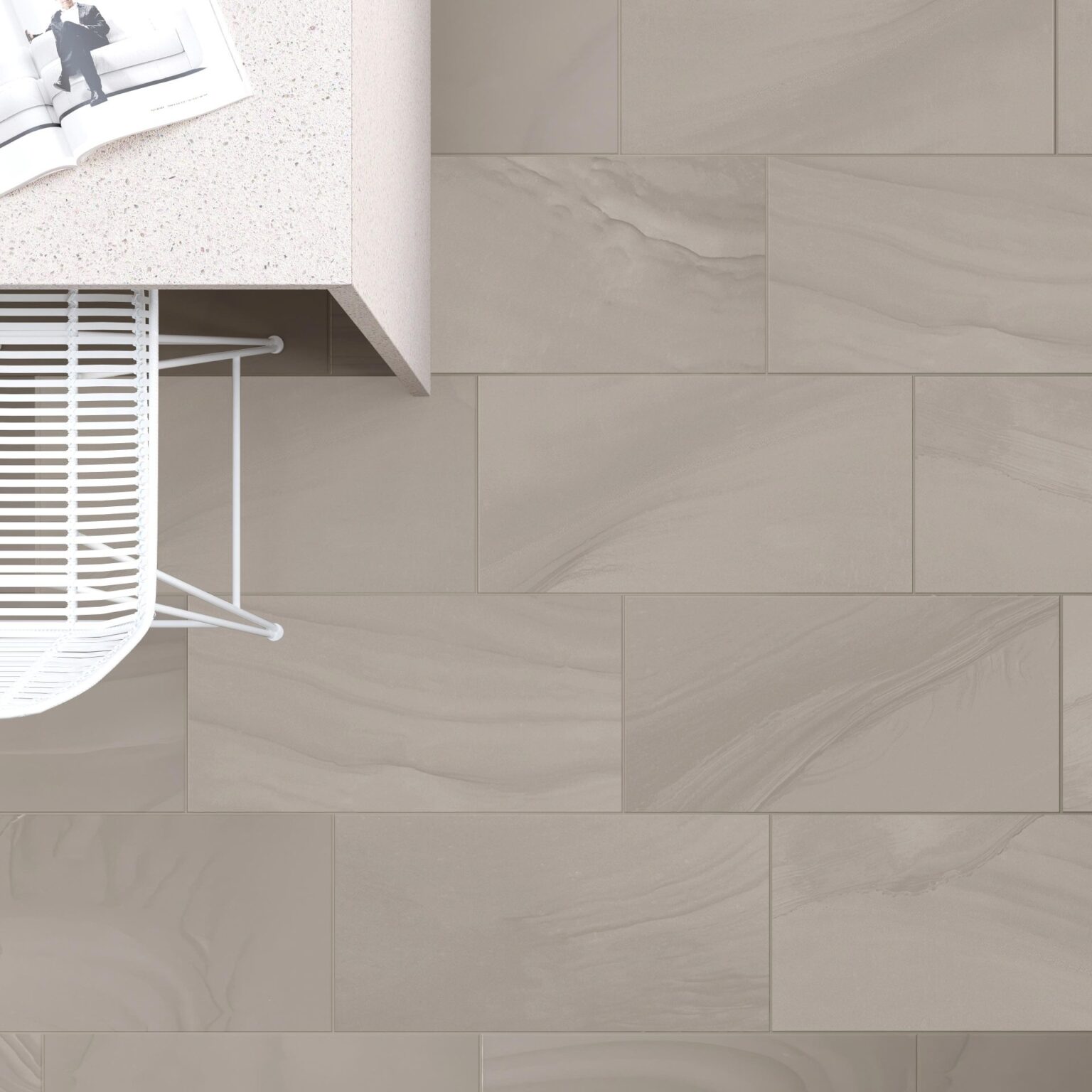 Ink Porcelain Tile | Dynamic Color for Modern Design