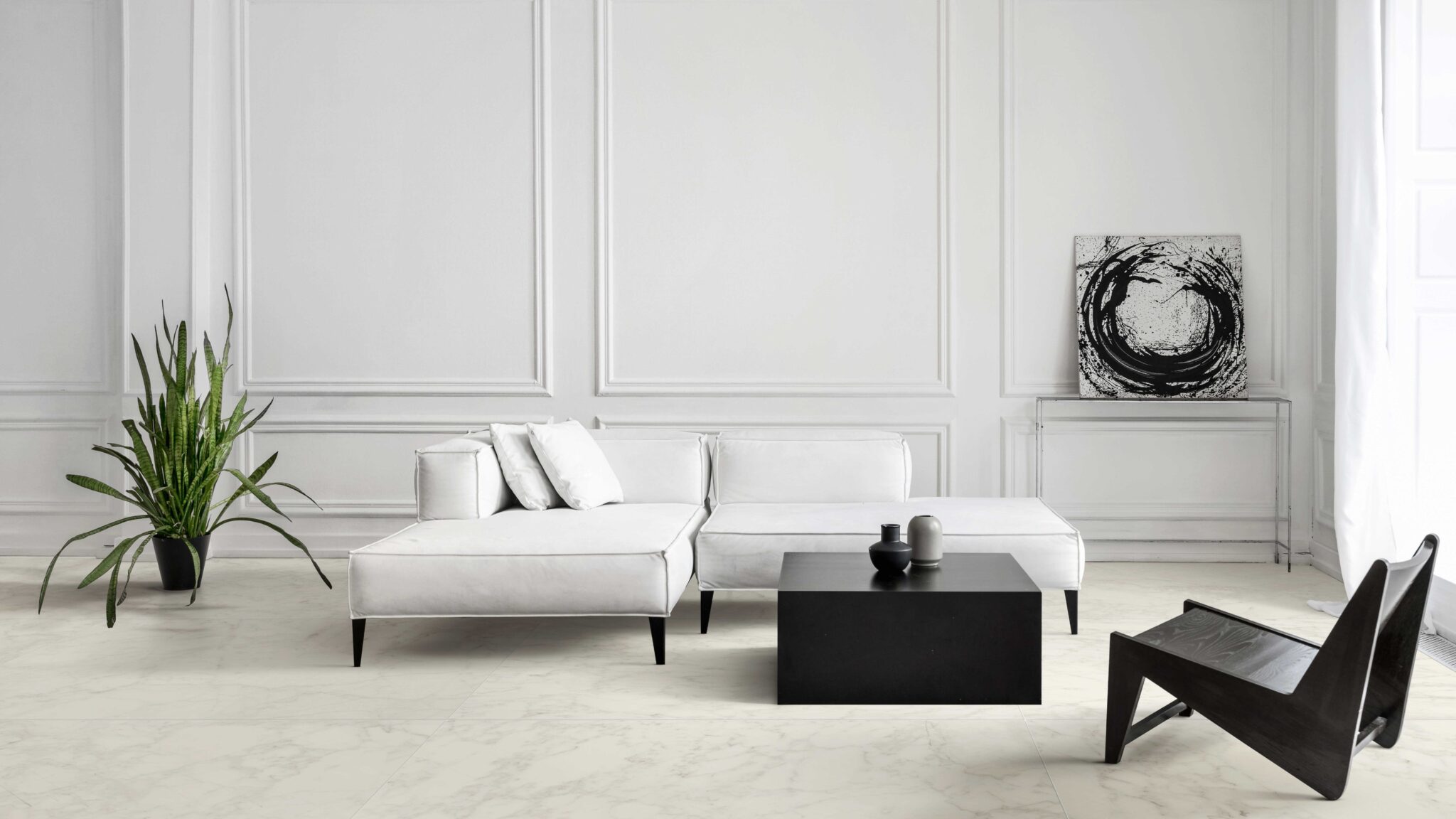 Symphony Marble-Look Porcelain Tile Standard & Gauged Panels