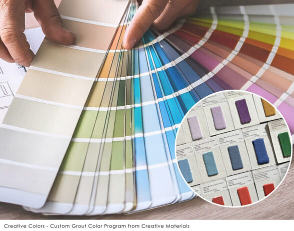 Custom Tile Murals and Colors, Fabrication & Grout Solutions