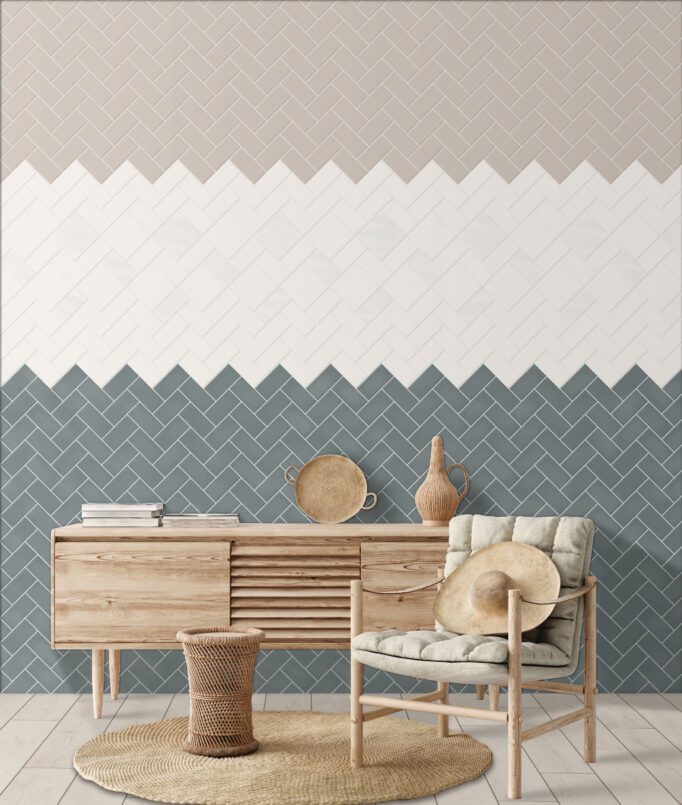 Color Scheme Wall Tile | Coordinated Ceramic in 7 Sizes