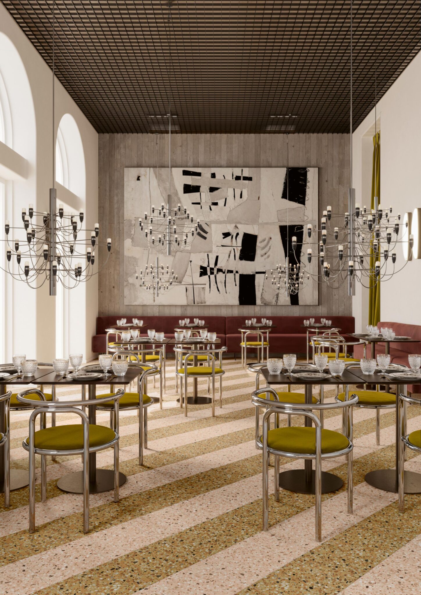 Poppi Tile | Colorful Terrazzo-Look Porcelain, Made in Italy
